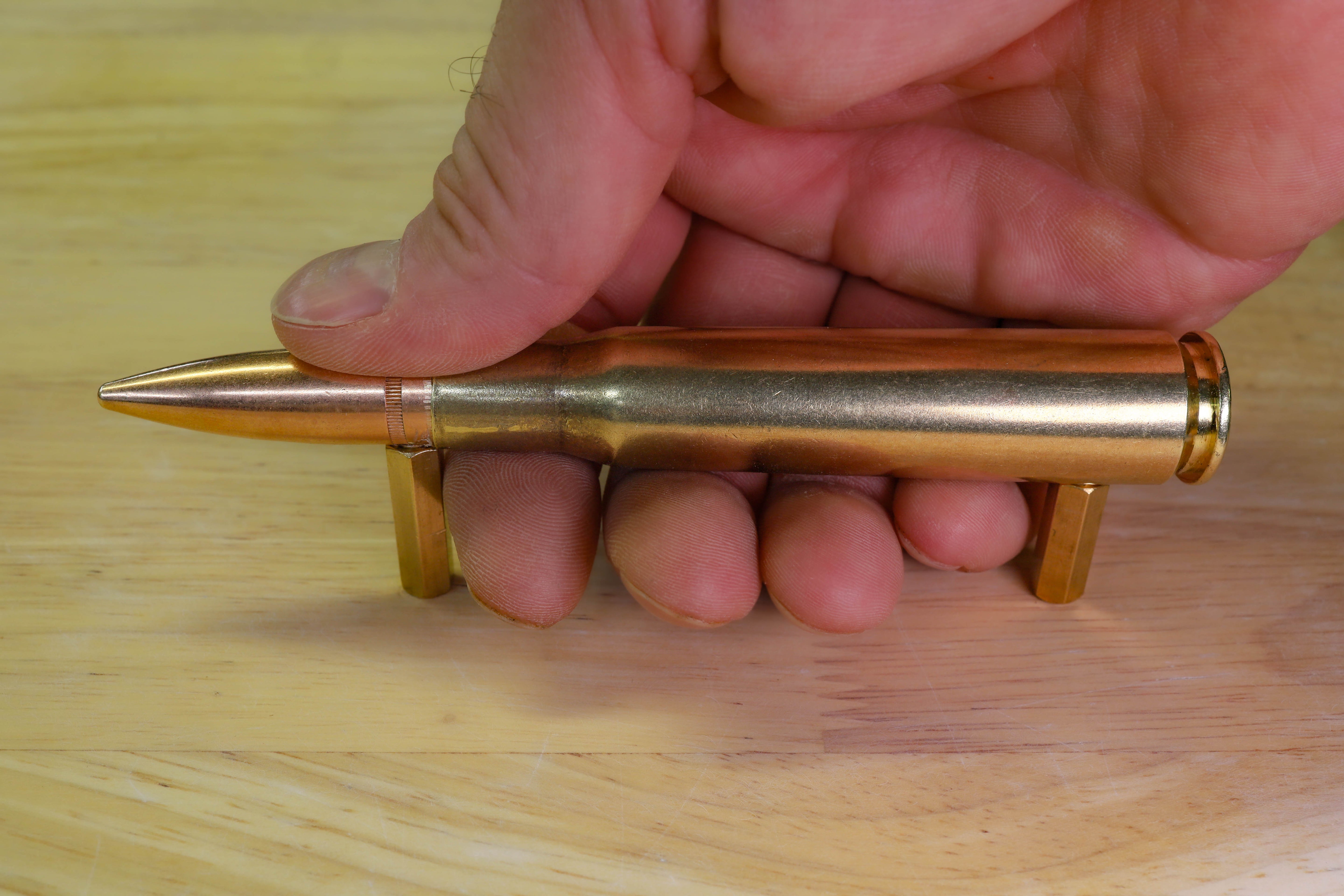 Bullet Drawer Pull Handle | .50 cal BMG | Man Cave Drawer Pulls – Brass ...