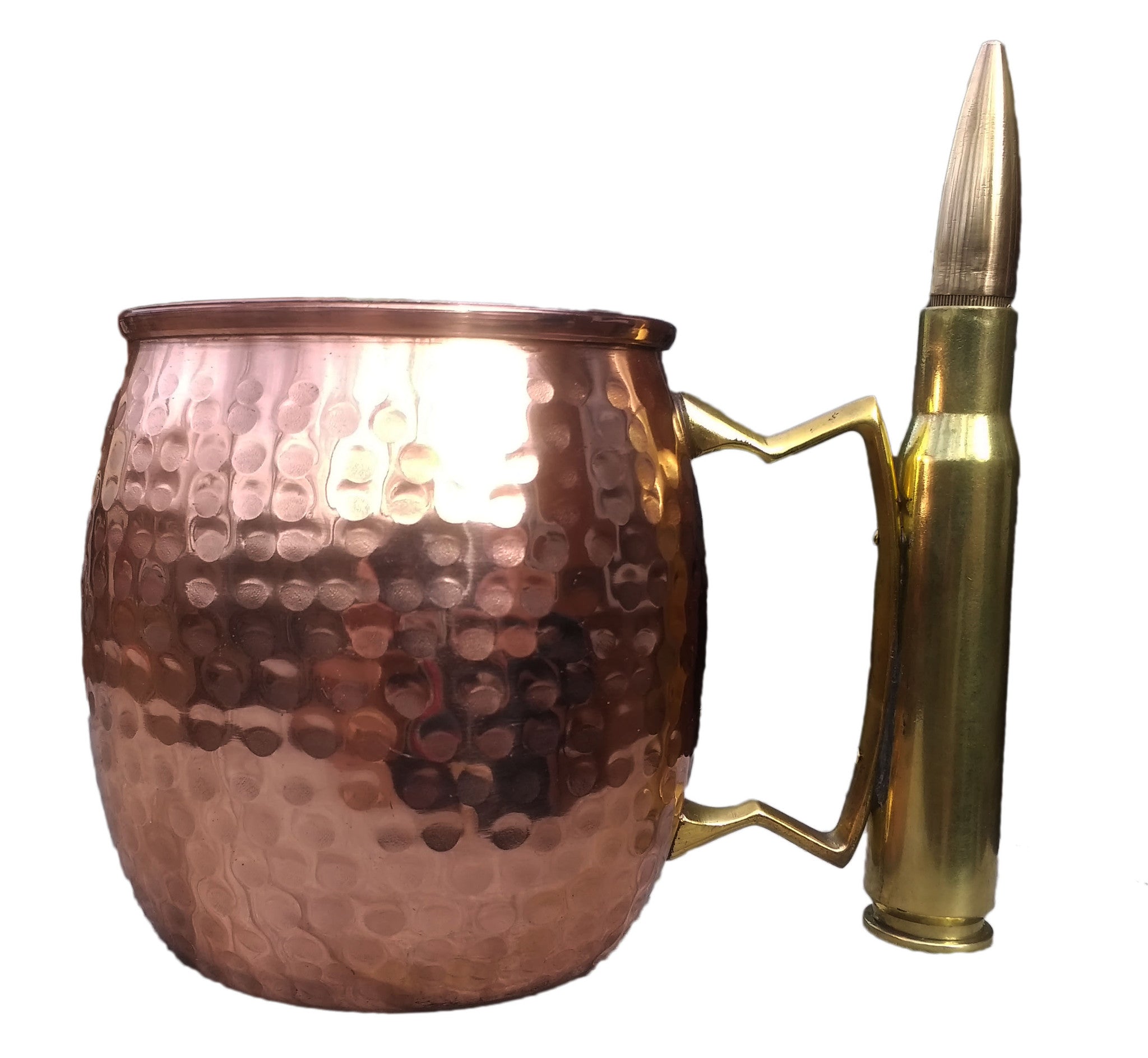 The Full Metal Mule - Moscow Mule Mug With A Real Bullet Handle, 18 oz ...